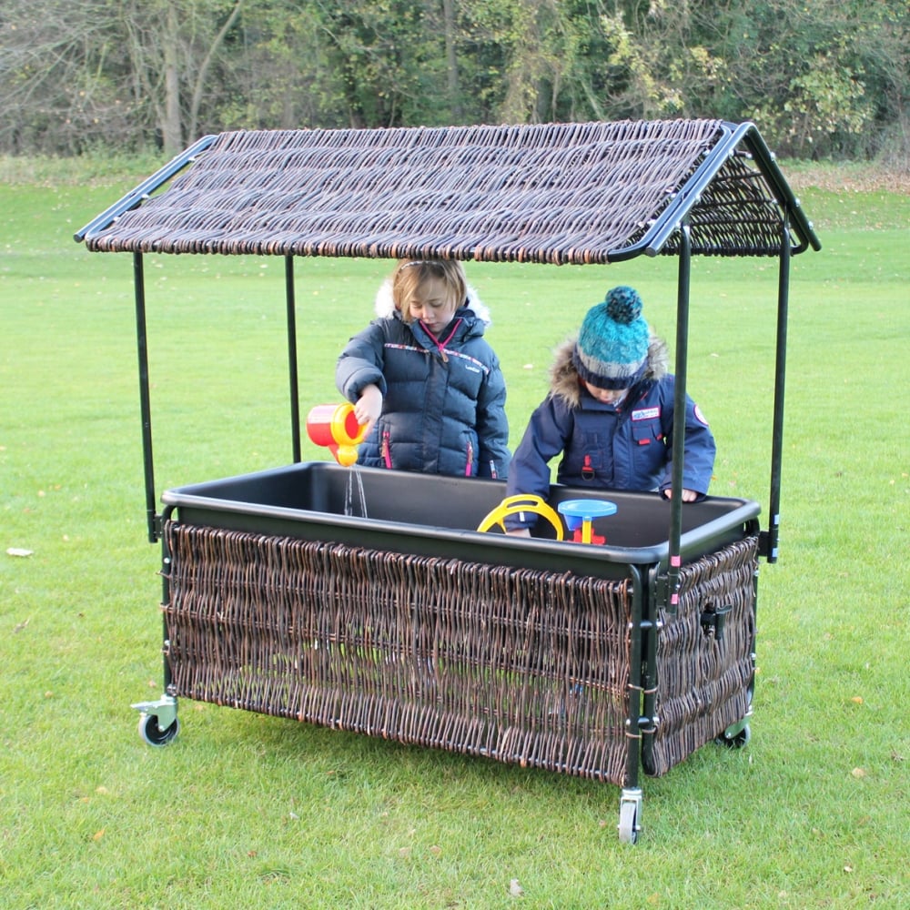 Wicker Water Tray With Shelter | Eduspace Supplies