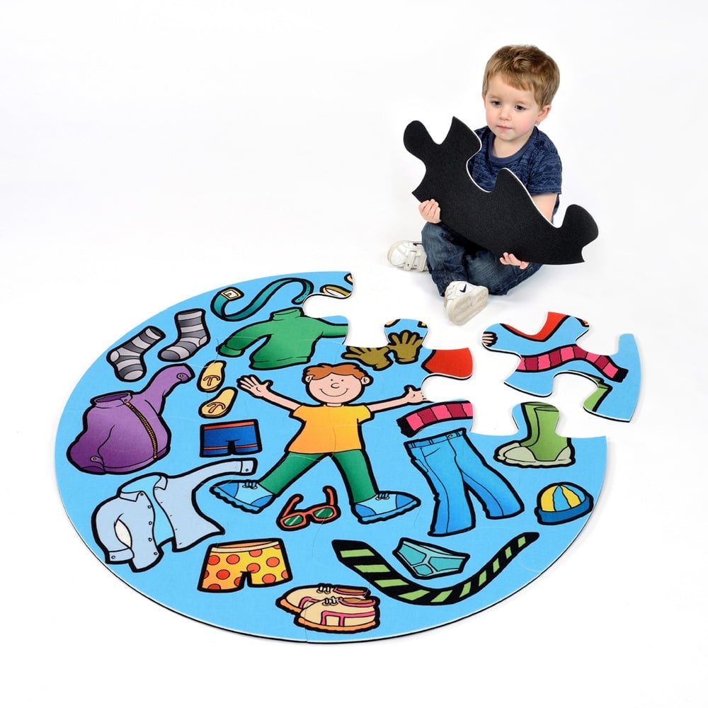 Jumbo Puzzle Boys Clothes | Eduspace Supplies