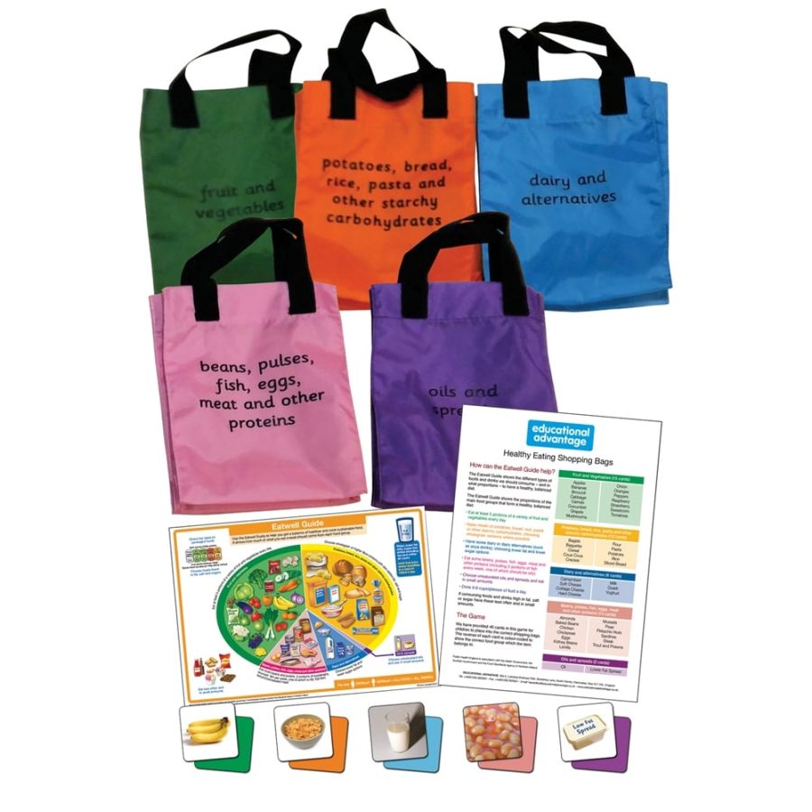Healthy Eating Shopping Bag Game | Eduspace Supplies