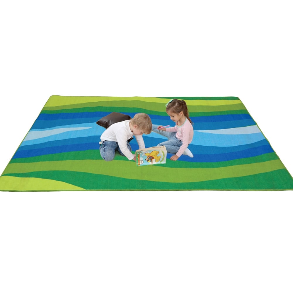 Wave Carpet – 2.4m x 2m | Learning Space Solutions