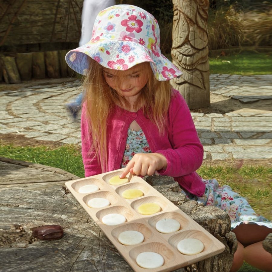 Wooden Ten Frame Tray | Eduspace Supplies