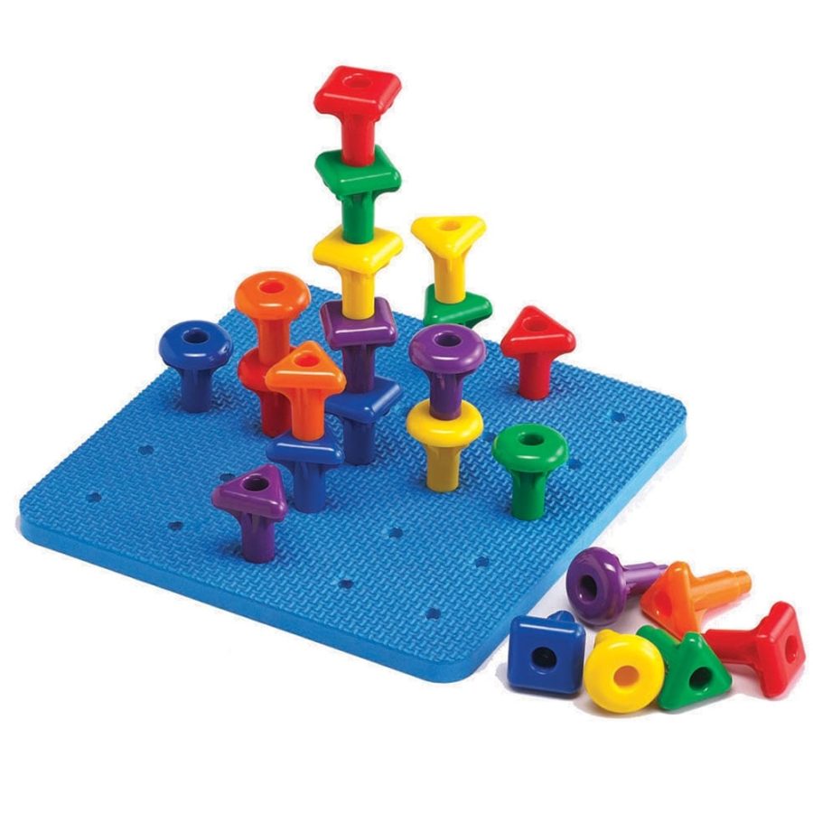 First Giant Pegs and Pegboard Set | Eduspace Supplies