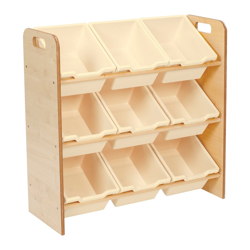 9 Tilted Tray Classroom Tidy Clear | Eduspace Supplies