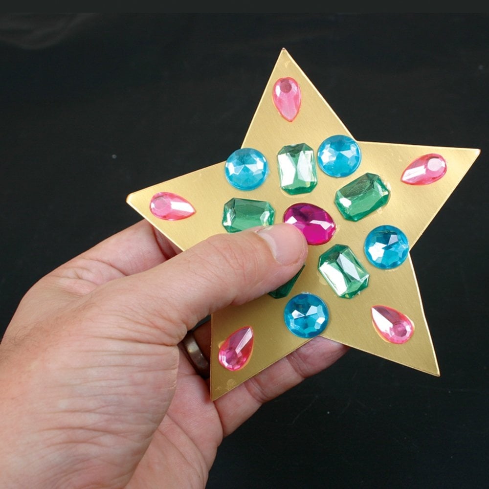 Large Card Stars Gold and Silver Pack Of 50 | Eduspace Supplies
