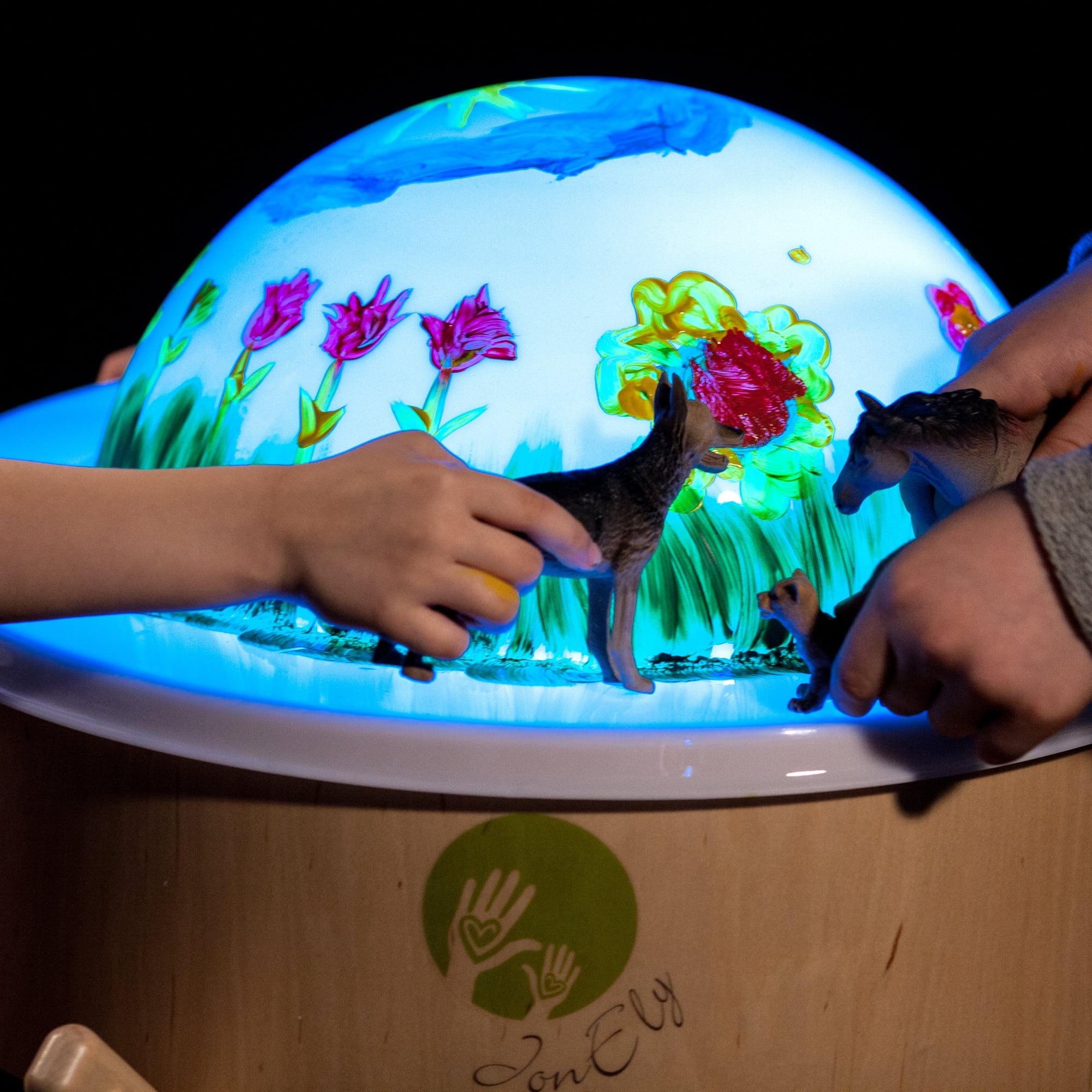 Bubble For Round Magic Light Table | Learning Space Solutions