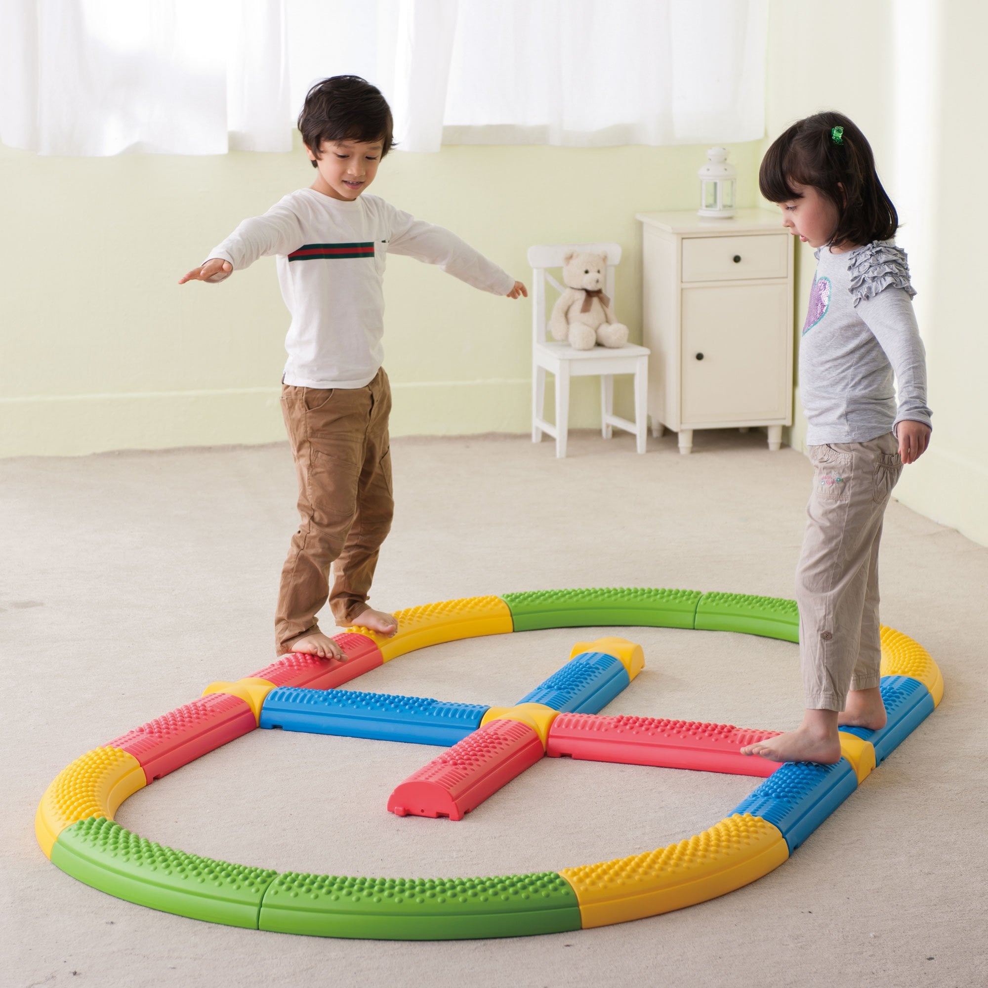 Tactile Path – Curve Straight And Square | Eduspace Supplies
