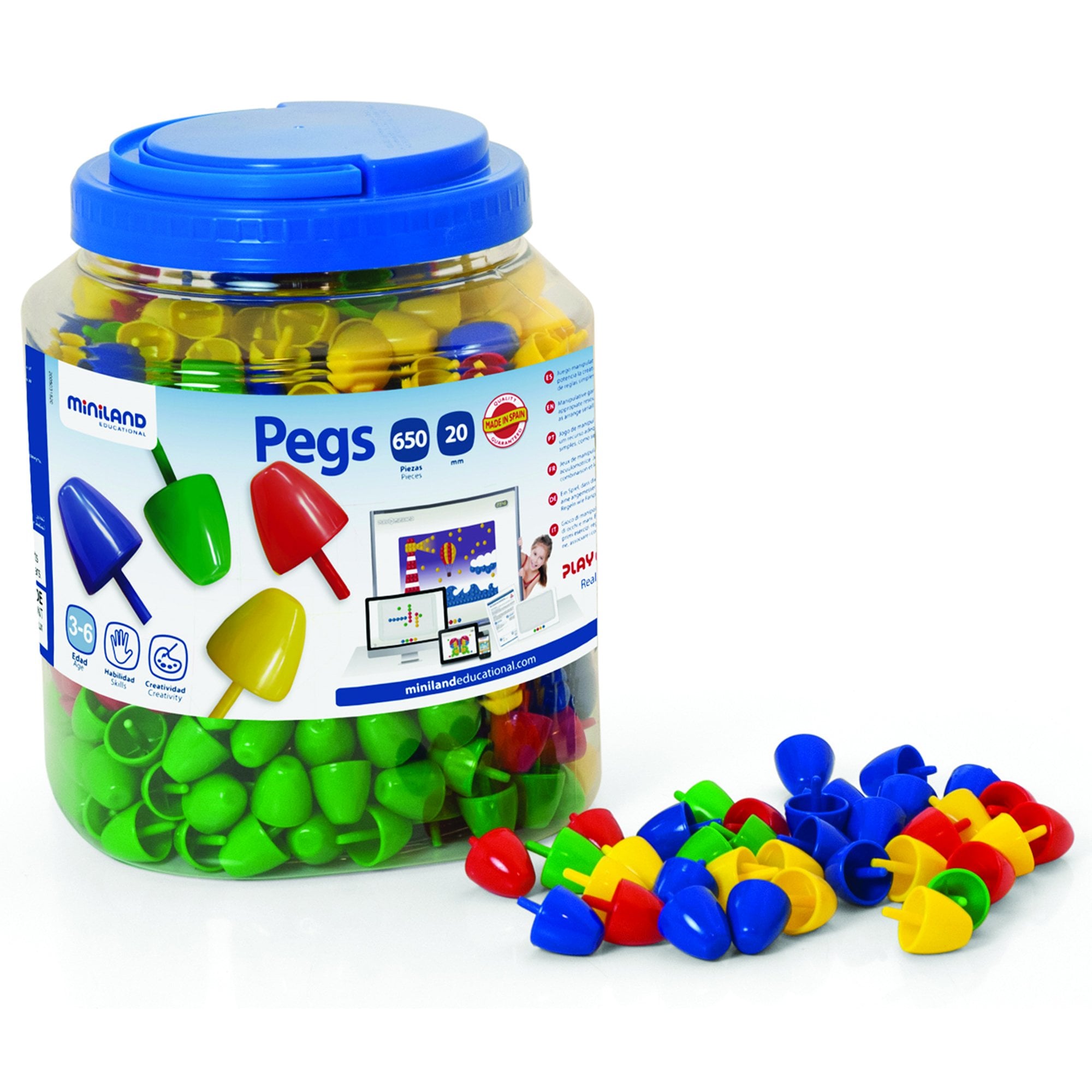 Giant Peg Tub | Learning Space Solutions