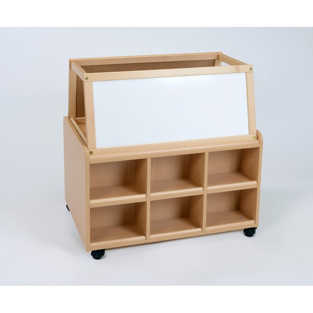 DS Resource Unit With Doors, Easel & Coloured Trays | Eduspace Supplies