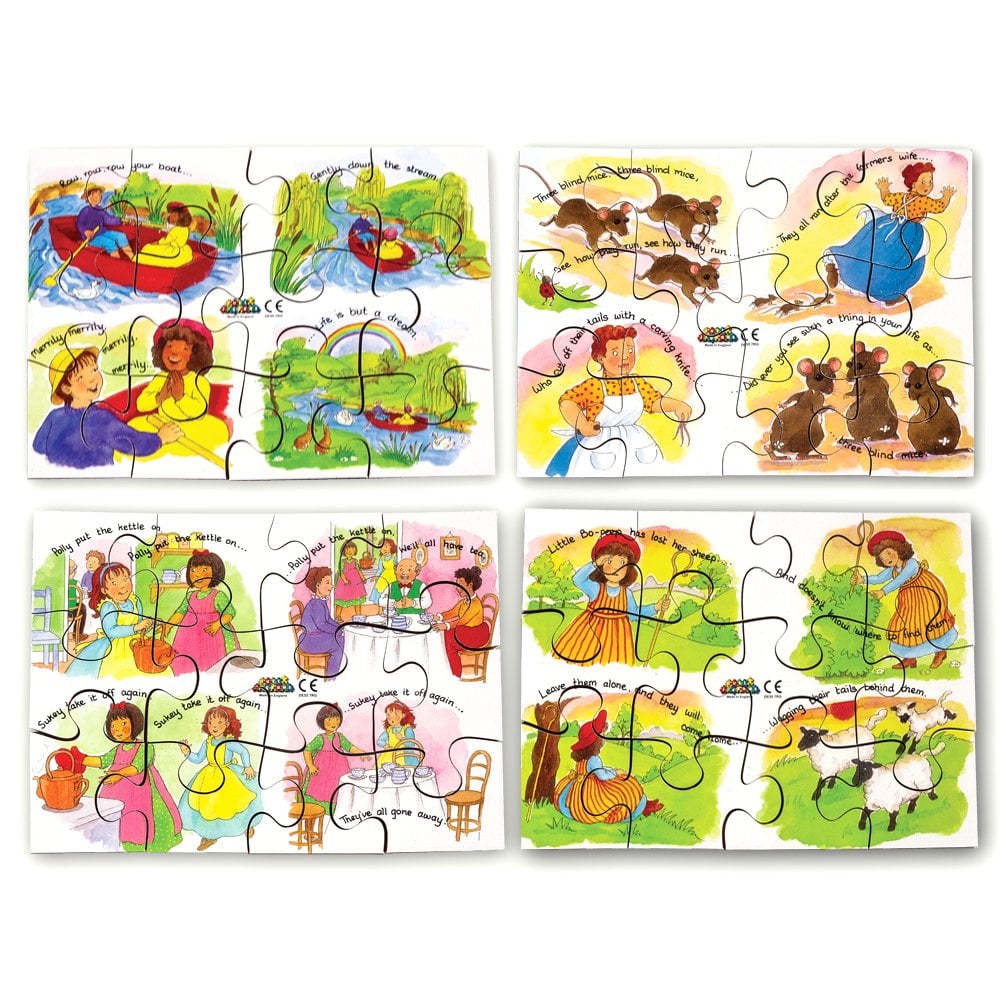 Nursery Rhymes Jigsaws Set 1 | Eduspace Supplies