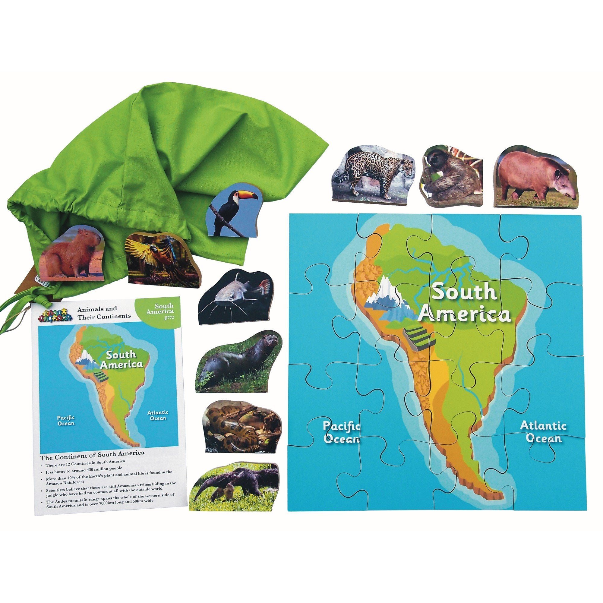 South America Jigsaw | Eduspace Supplies