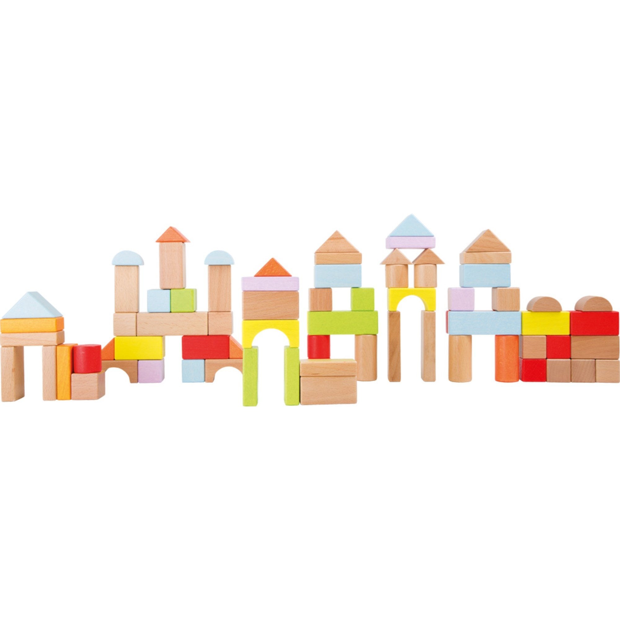 Pastel Building Blocks 50pc | Learning Space Solutions