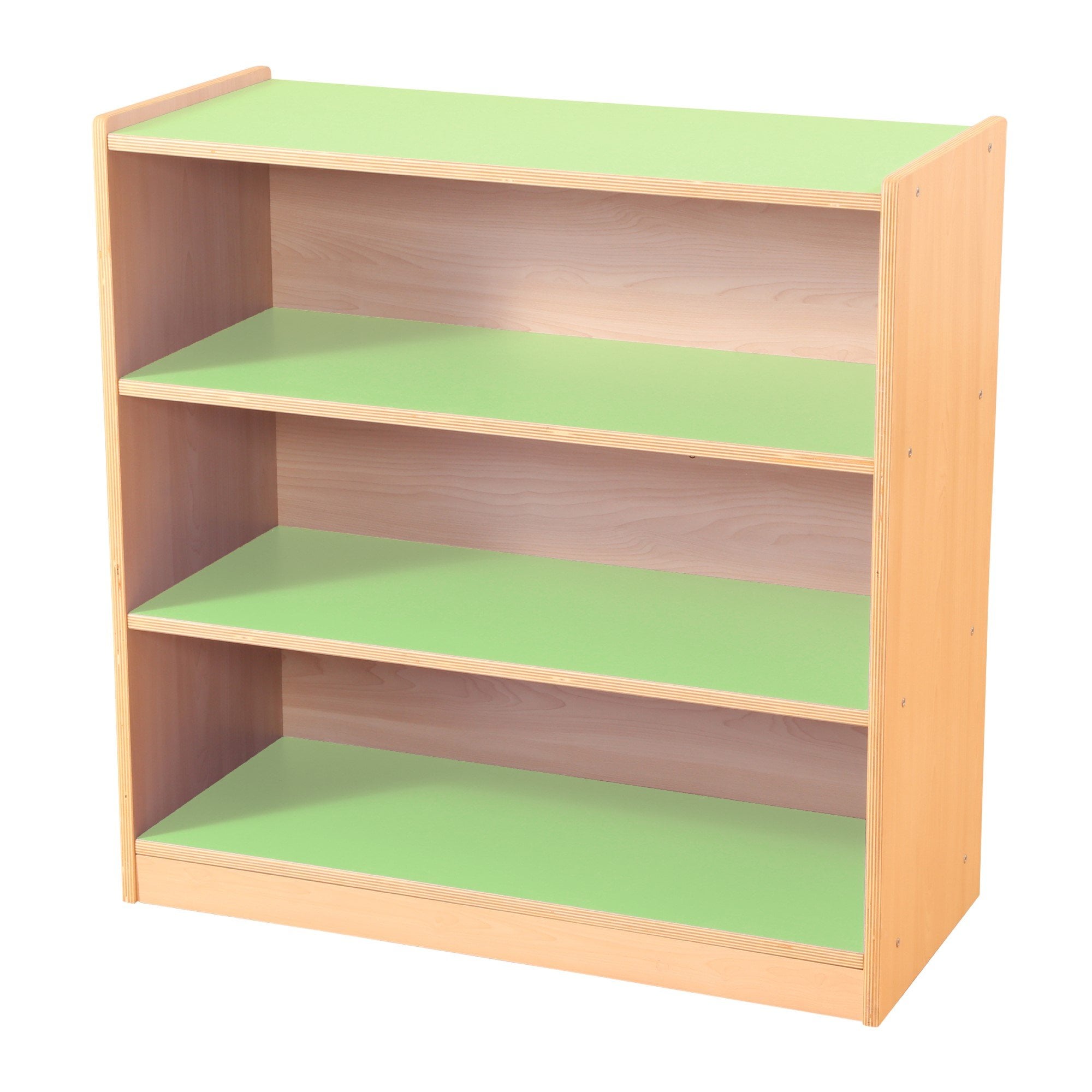 3 Shelf Bookcase – Green | Eduspace Supplies