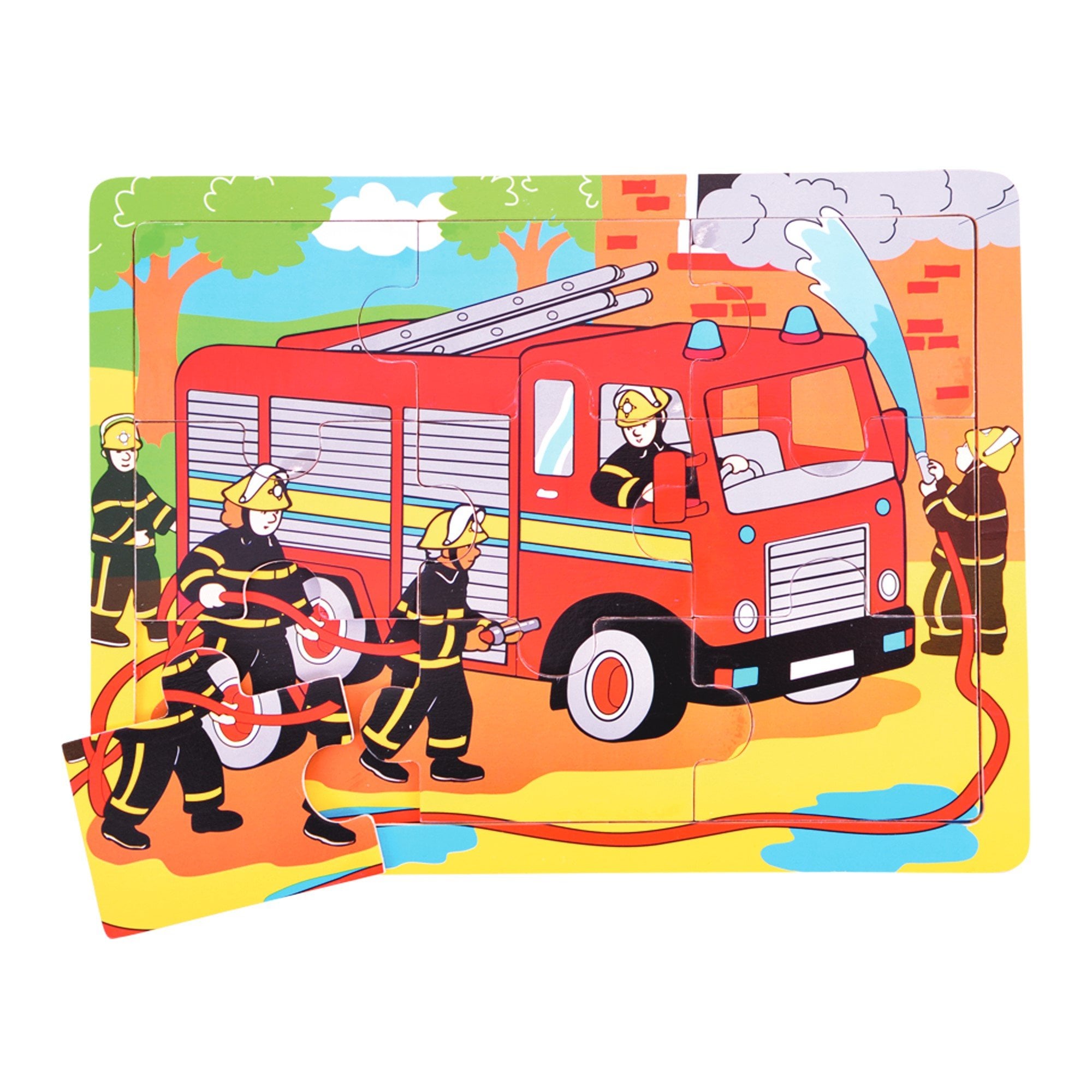 Tray Puzzle – Fire Engine | Learning Space Solutions