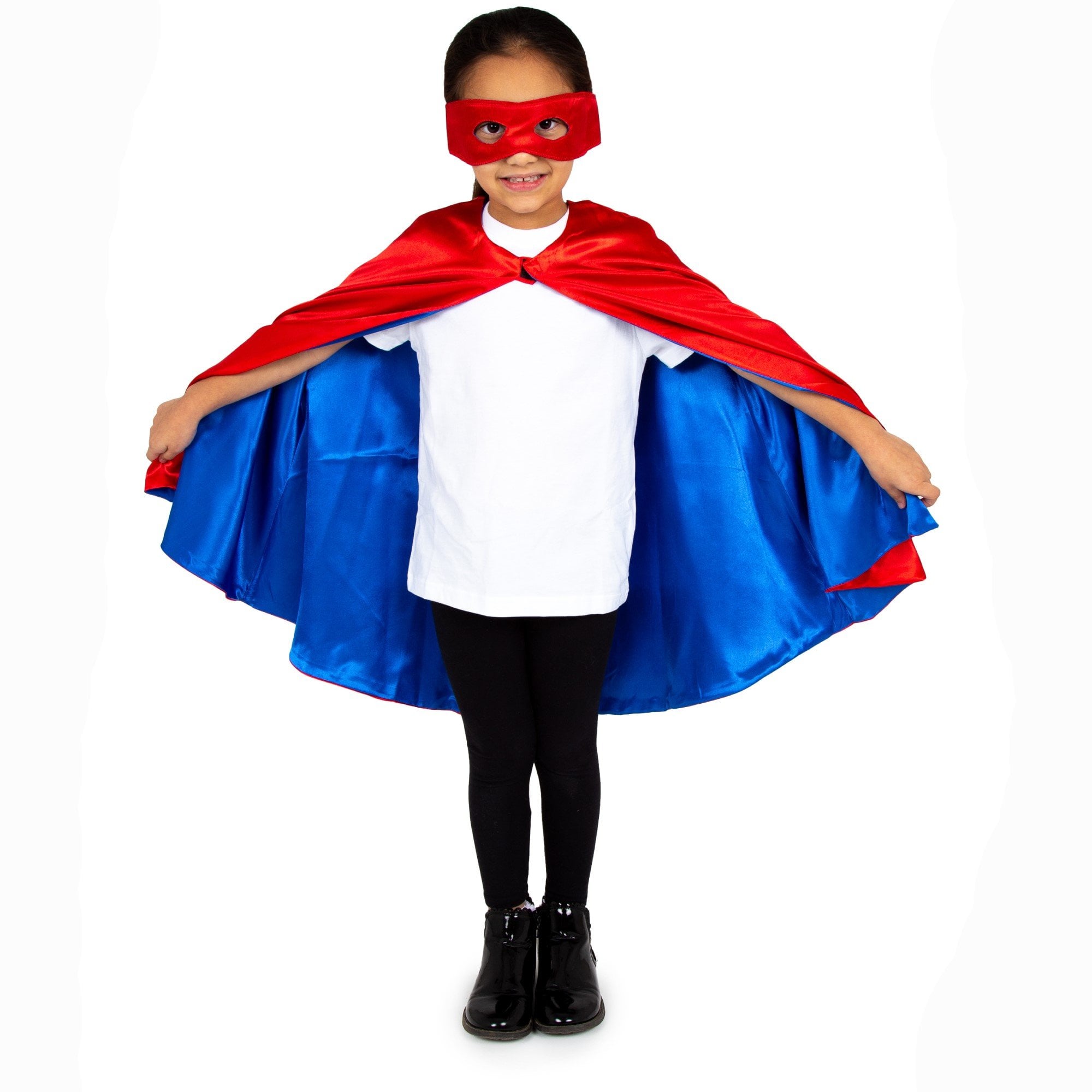 Children’s Superhero Cape & Mask Red | Eduspace Supplies