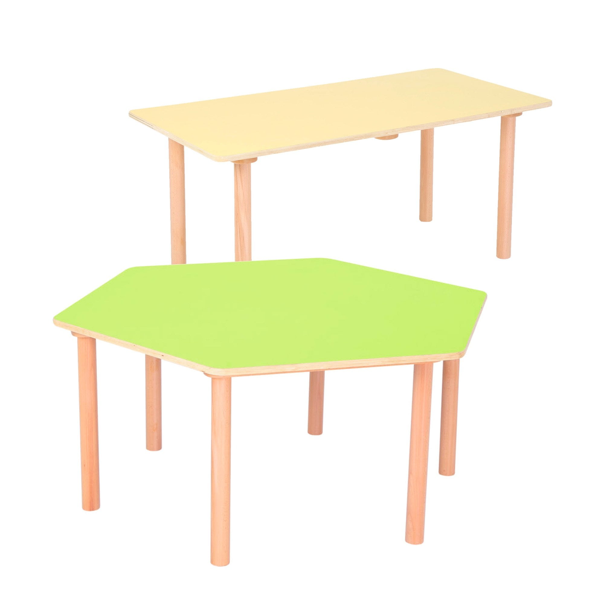 Pastel Green Round Table H530 | Eduspace Supplies