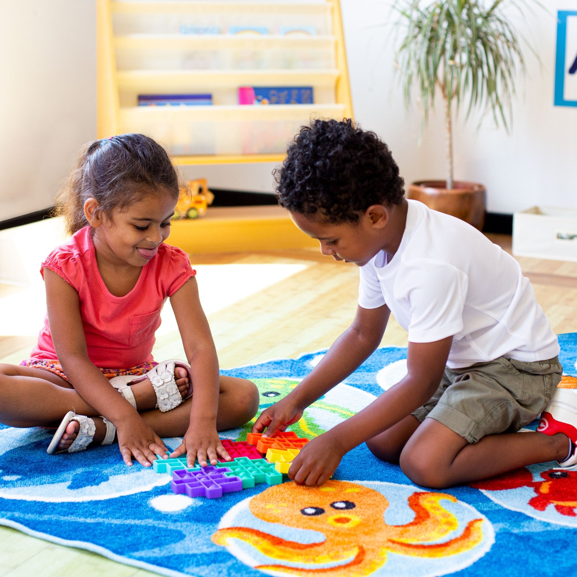 Under The Sea Corner Placement Carpet | Eduspace Supplies