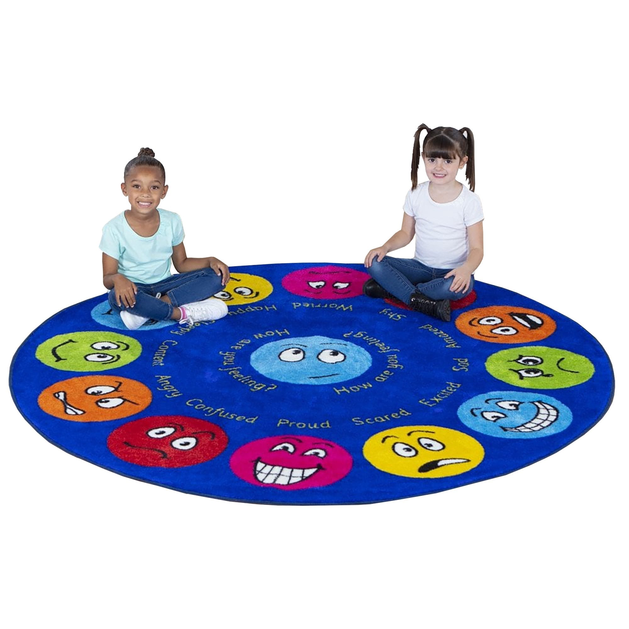 Emotions Interactive Circular Placement Carpet – 2m x 2m | Learning ...