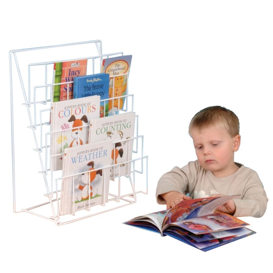 Table Top Wire Book Rack | Eduspace Supplies