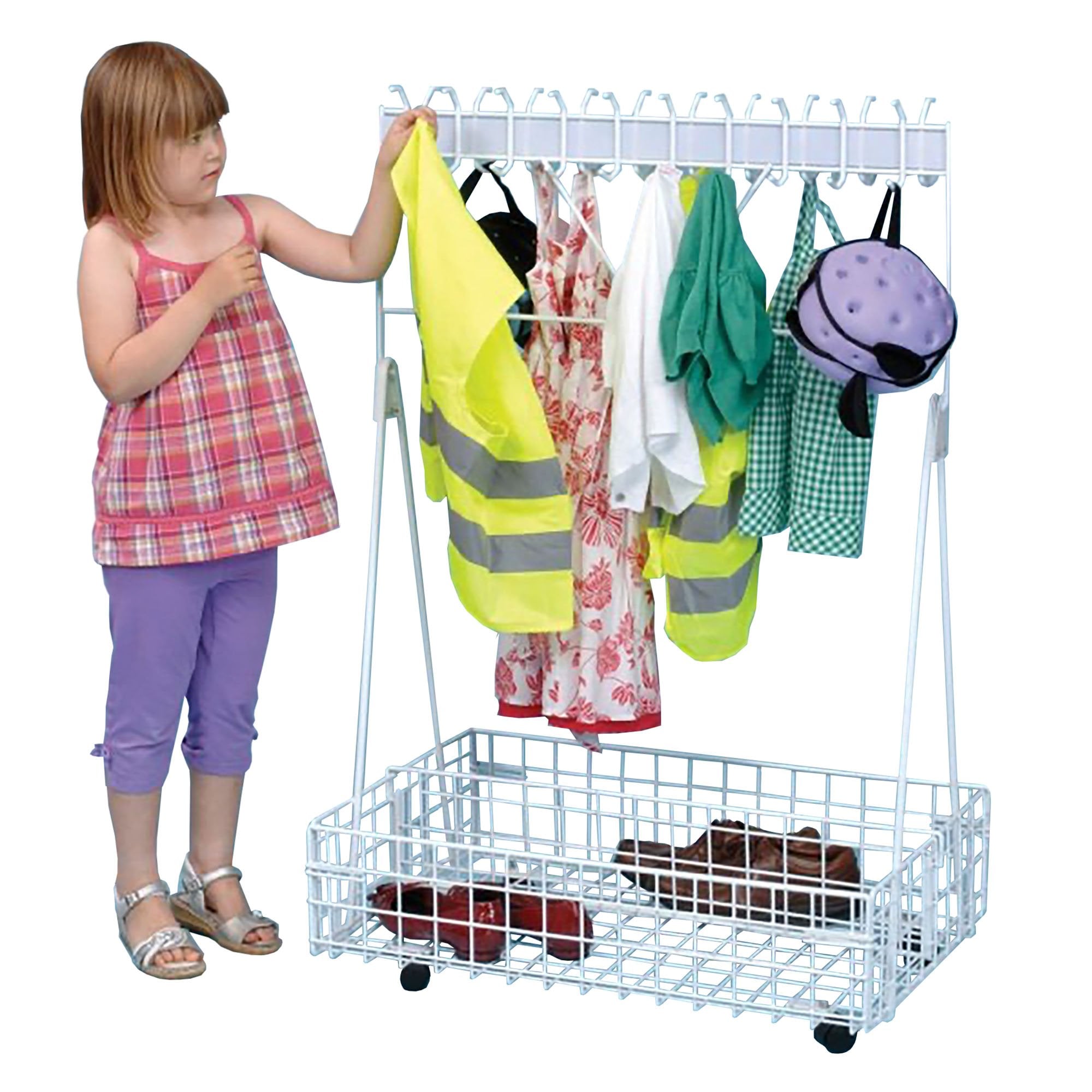 Mobile Cloakroom Storage Trolley | Eduspace Supplies