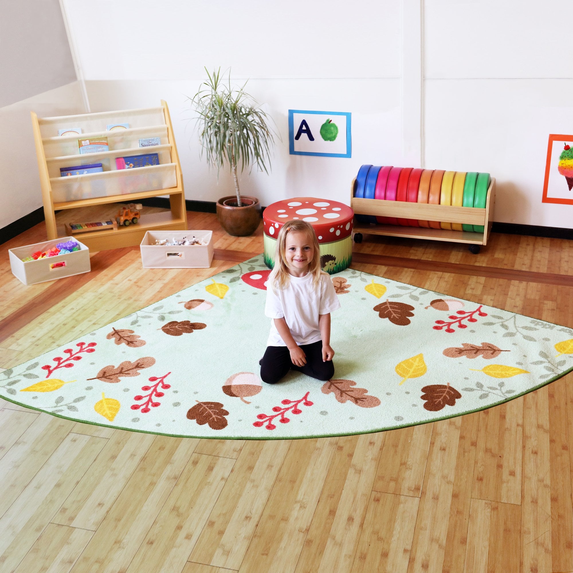 Forest Friends Corner Placement Carpet | Eduspace Supplies