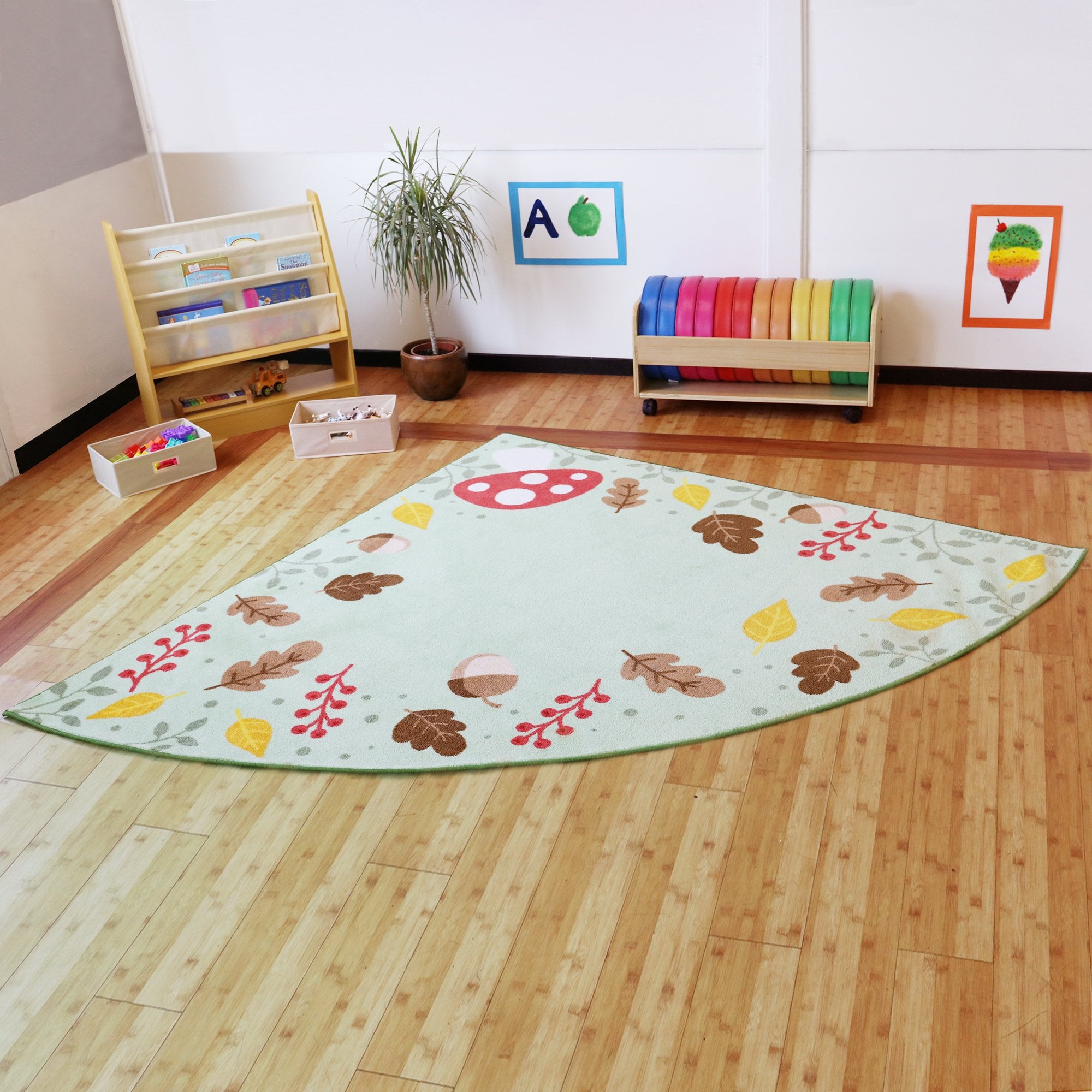 Forest Friends Corner Placement Carpet | Eduspace Supplies