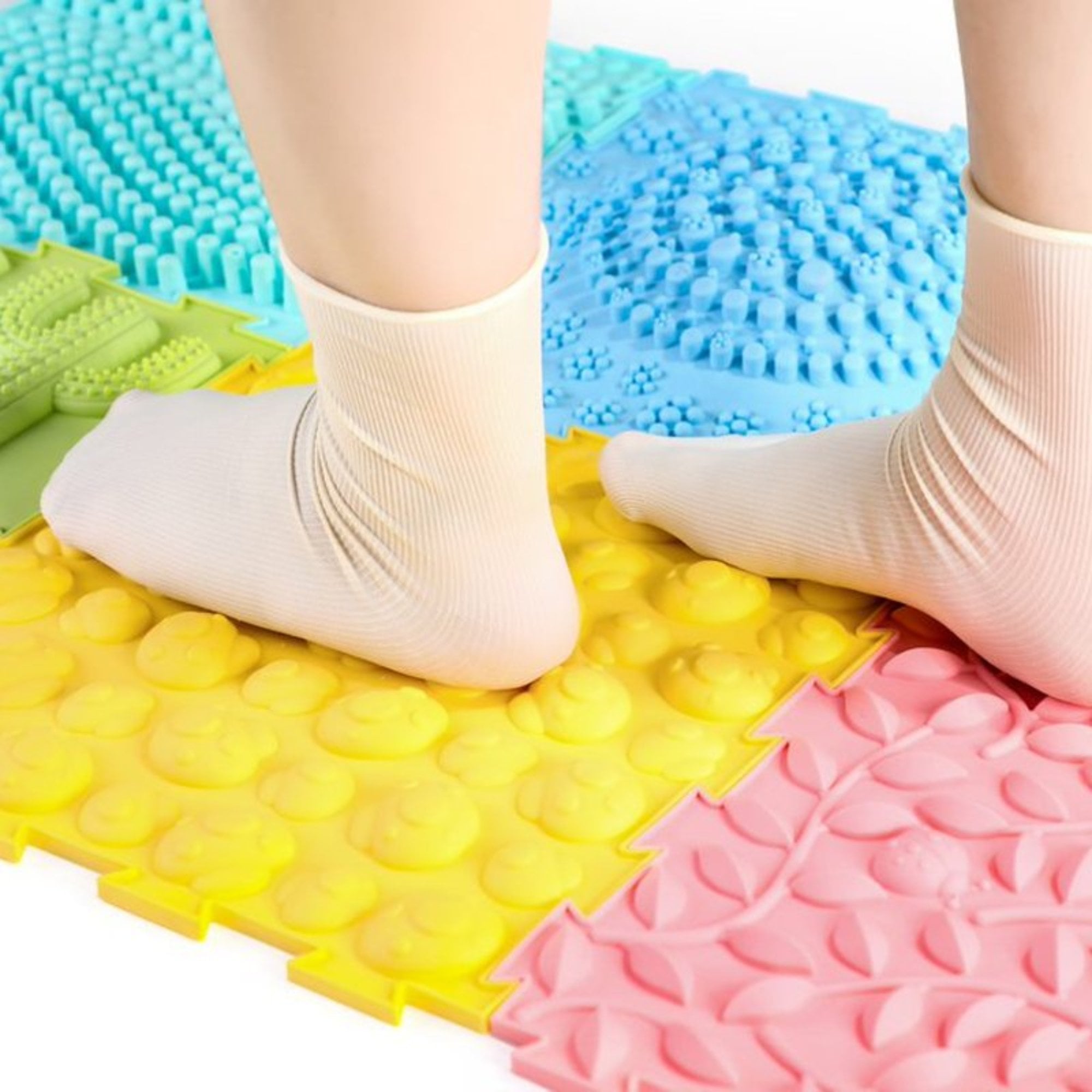 Sensory Massage Puzzle Floor Tiles | Learning Space Solutions