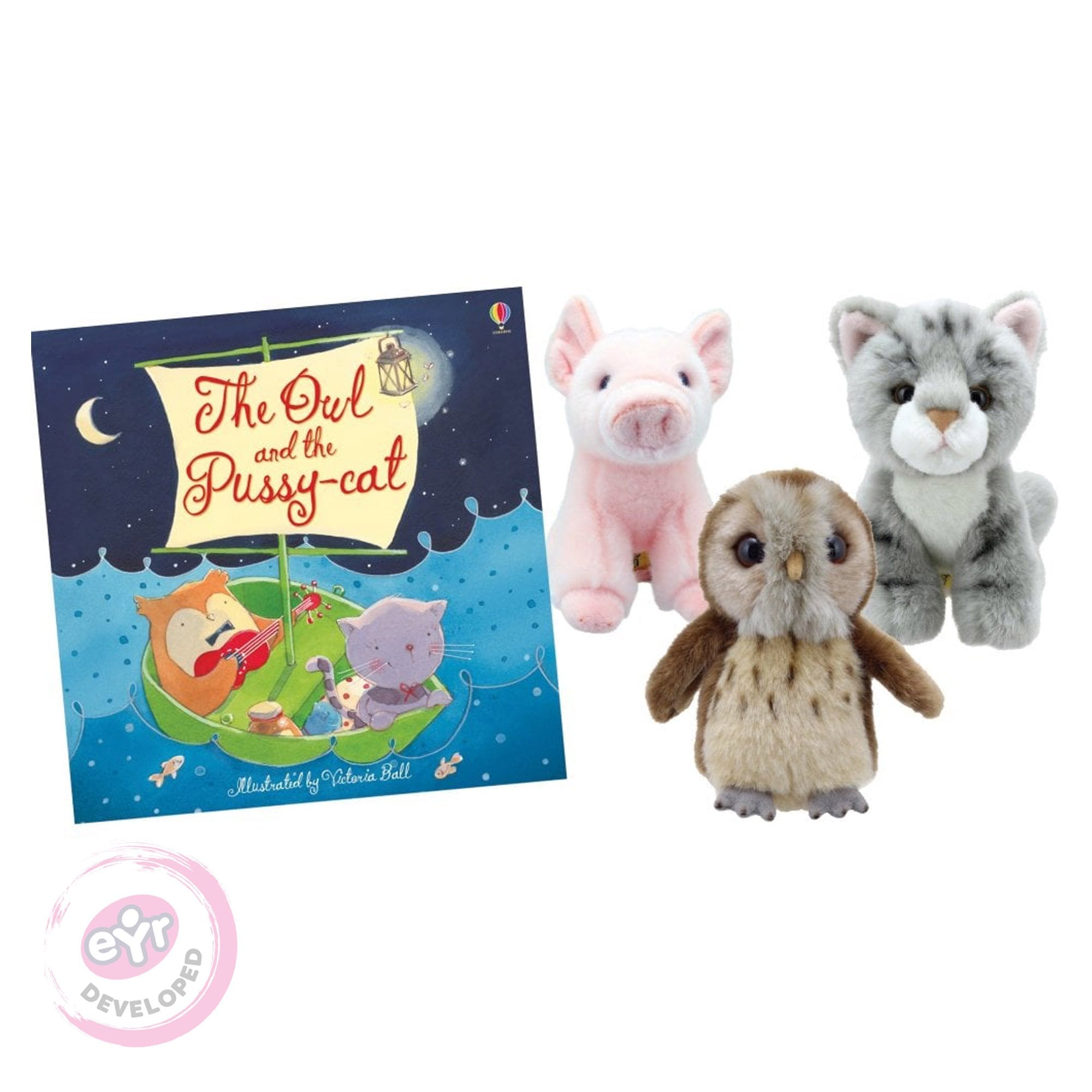 The Owl And The Pussy Cat Book And Puppet Set | Eduspace Supplies