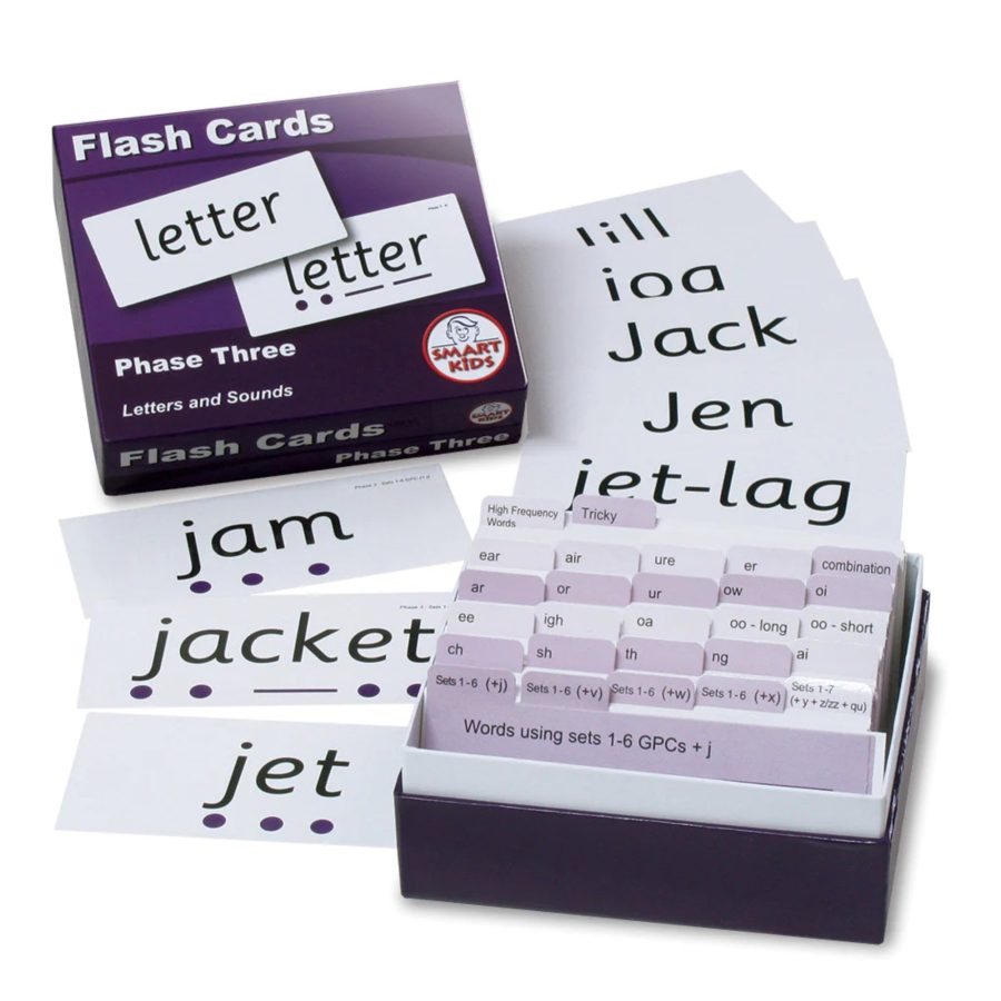 Letters And Sounds Flash Cards Phase Three | Eduspace Supplies
