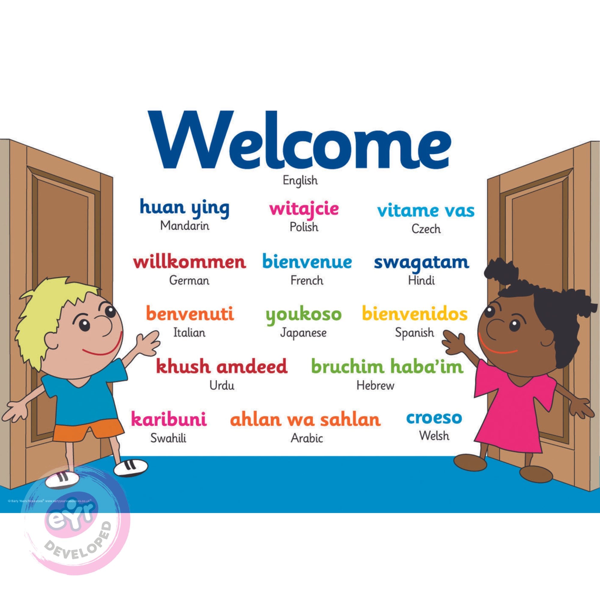 Outdoor Welcome Board | Eduspace Supplies