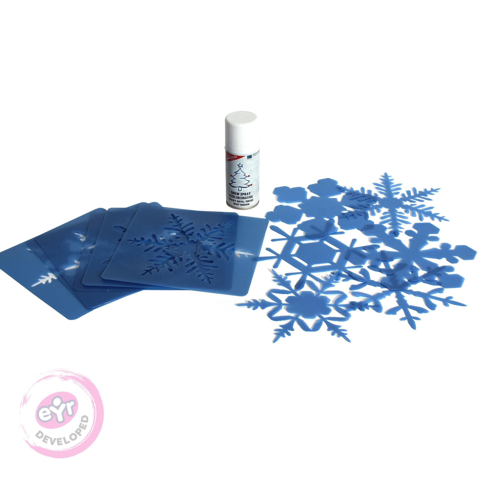 Snow Spray And Stencil Set | Eduspace Supplies