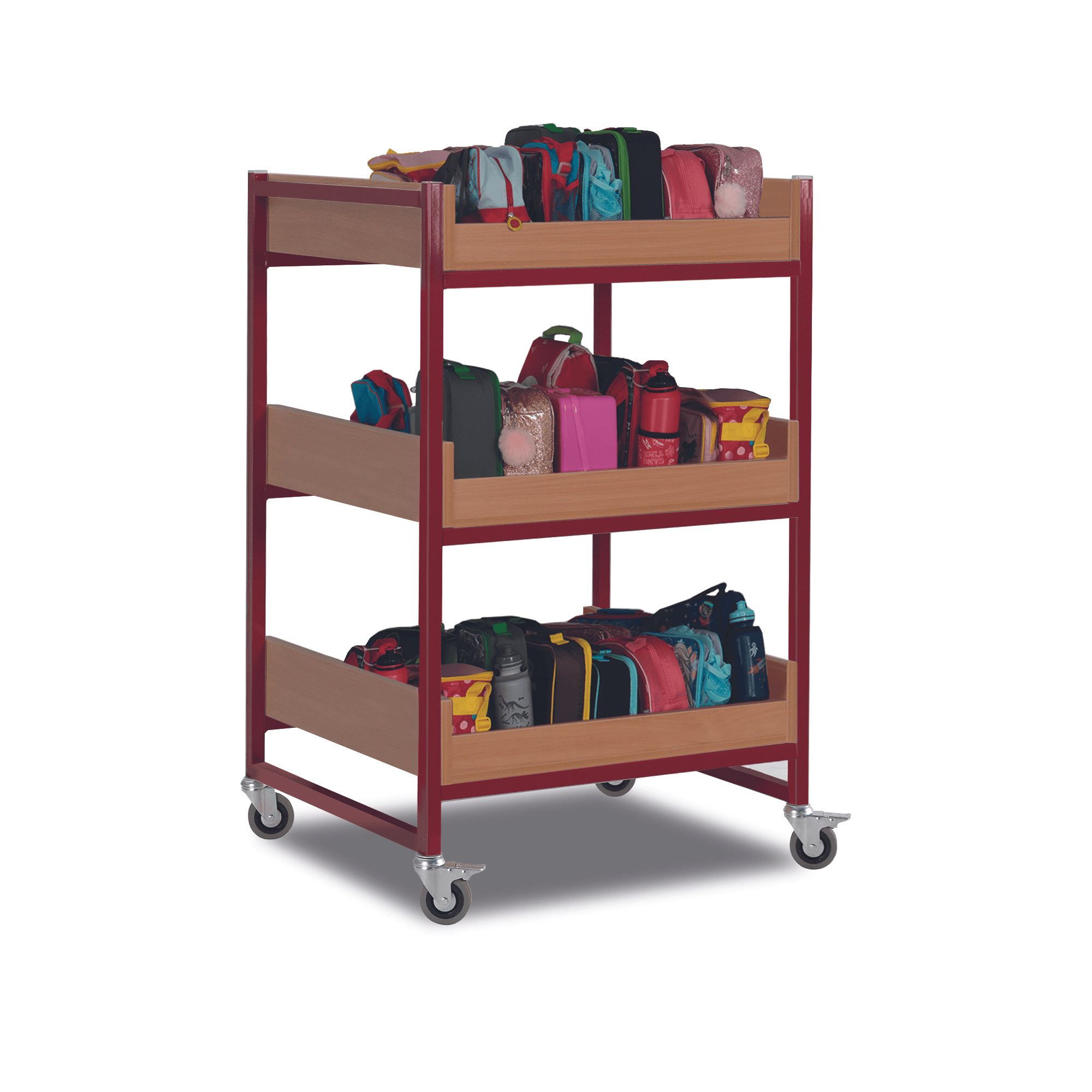 Heavy Duty 36 Lunchbox Trolley White | Eduspace Supplies