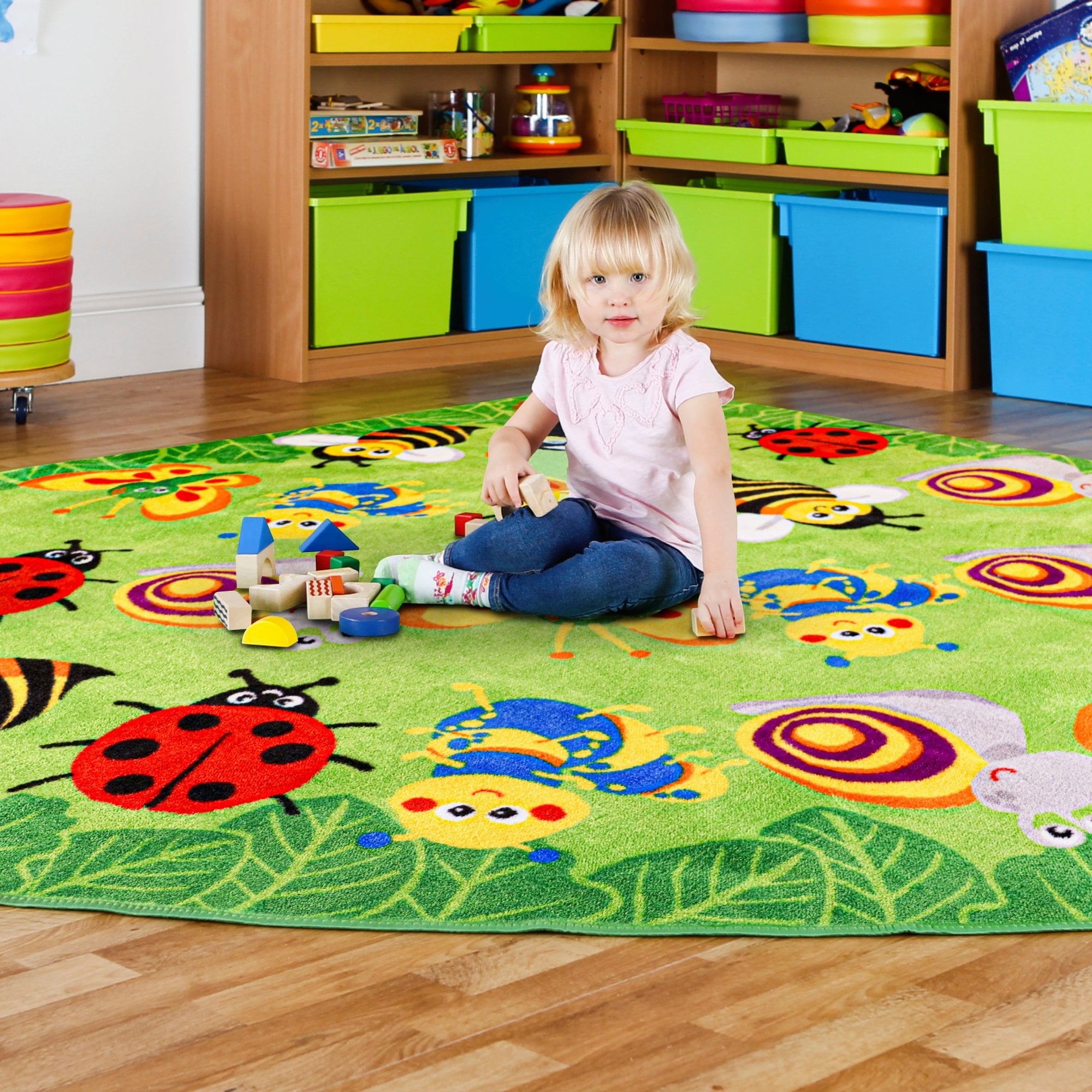 Back to Nature Large Corner Placement Carpet | Eduspace Supplies