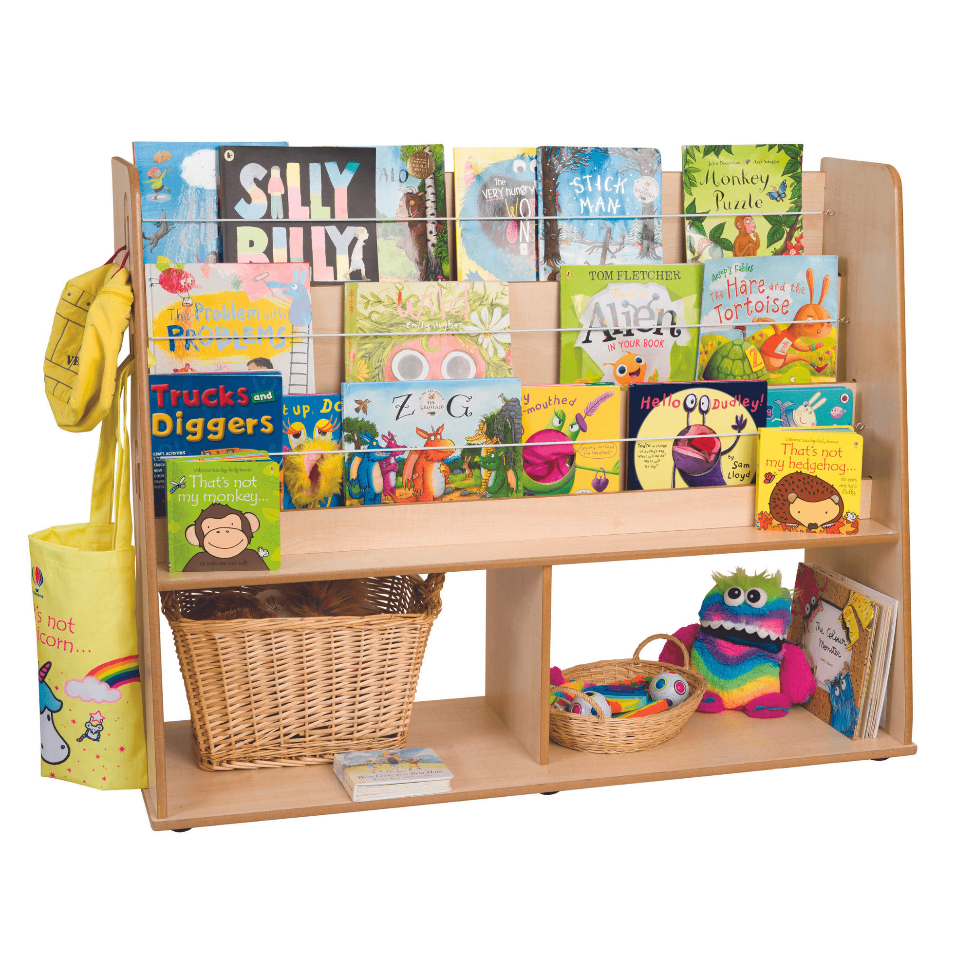 Free Standing book display and storage unit | Eduspace Supplies