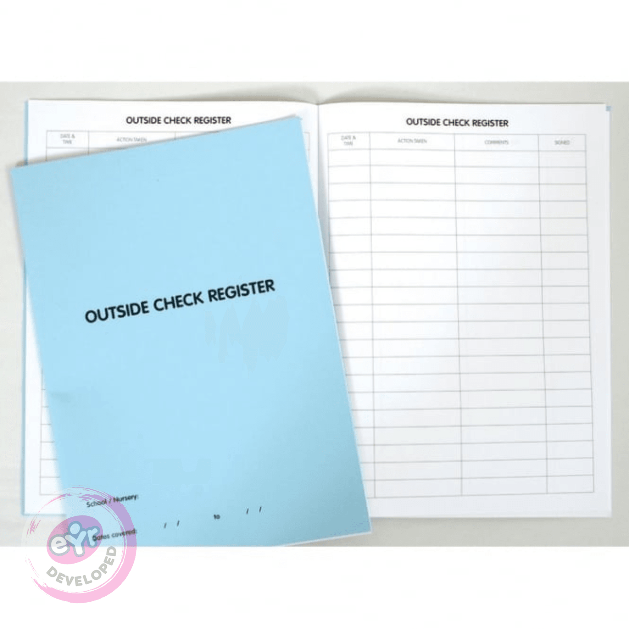 Outside Check Register | Eduspace Supplies