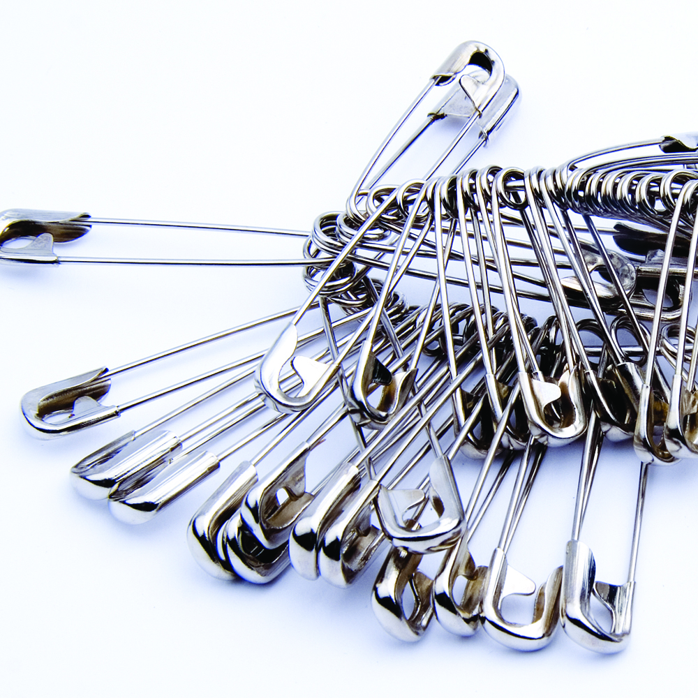 Assorted Safety Pins. Pack of 50 | Eduspace Supplies