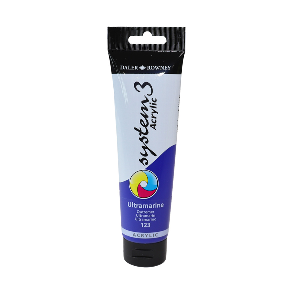 Daler-Rowney System 3 Original Acrylic 150ml Tubes – Ultramarine ...