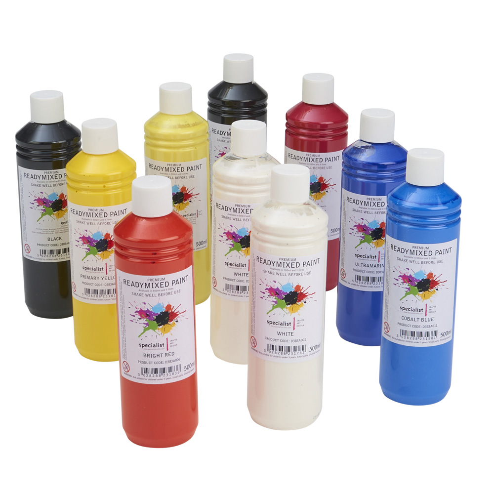 Specialist Crafts Premium Readymixed Colour Mixing Pack. Pack of 10 ...