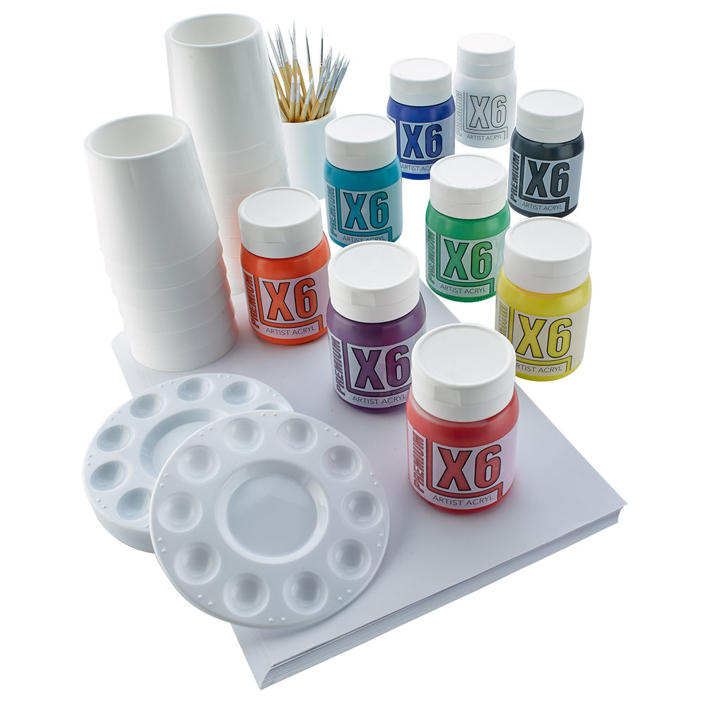 X6 Premium Acryl Class Pack | Eduspace Supplies