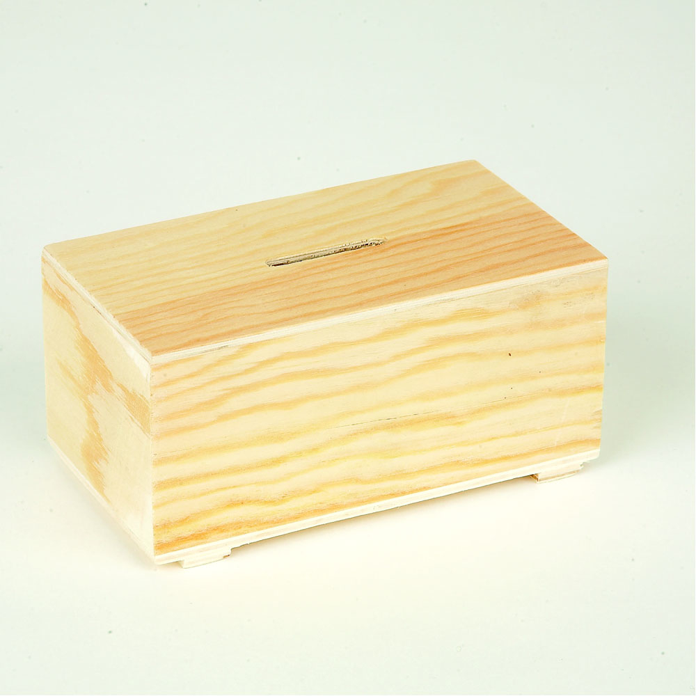Wooden Money Box | Eduspace Supplies