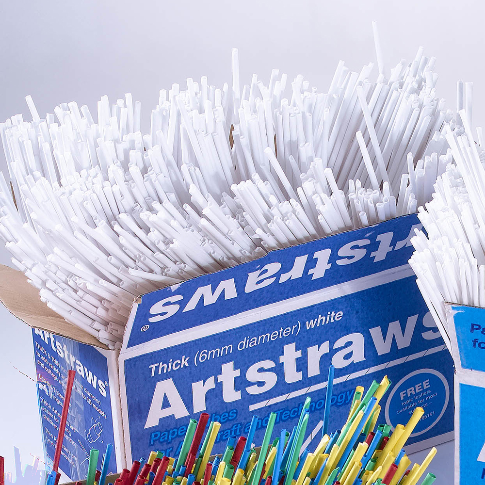 Jumbo Artstraws. Pack of 900 | Eduspace Supplies