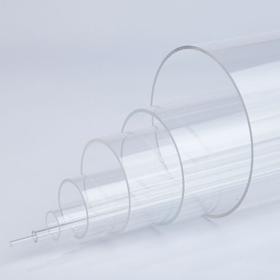 Clear Round Extruded Acrylic Tube – 500mm x 100mm dia. | Eduspace Supplies