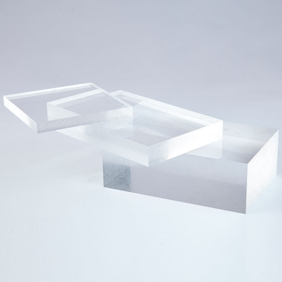 Clear Cast Acrylic Block – 150 x 100 x 20mm | Eduspace Supplies