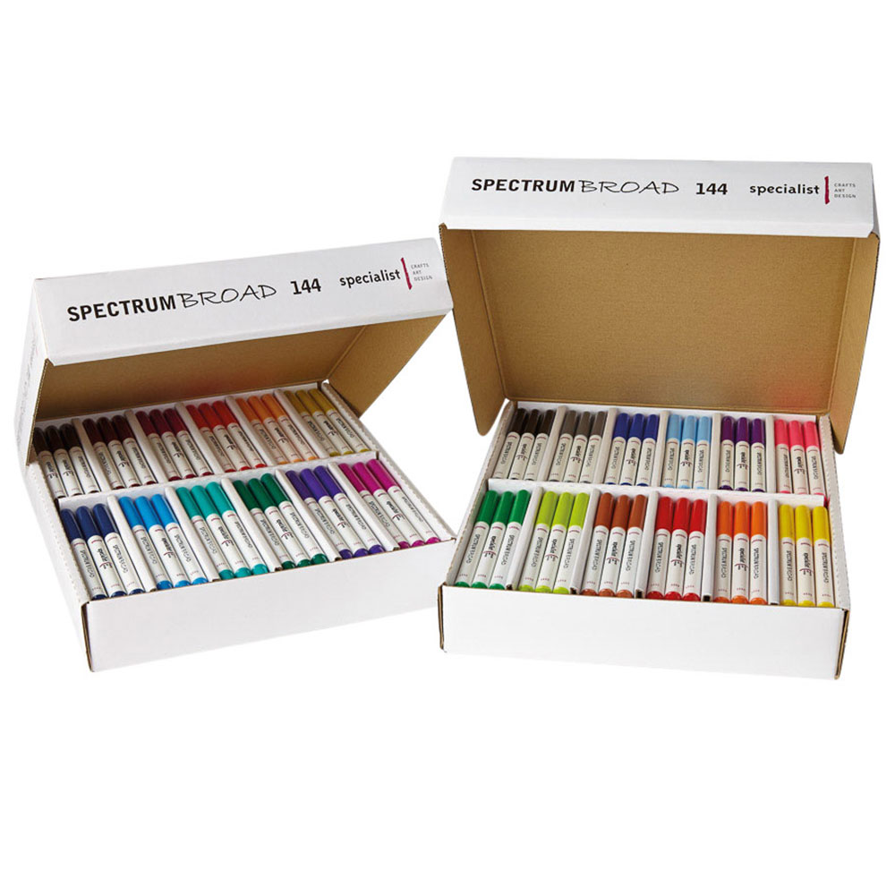 Spectrum Broad Selections. Standard & Rainbow Double Box. Pack of 288 ...