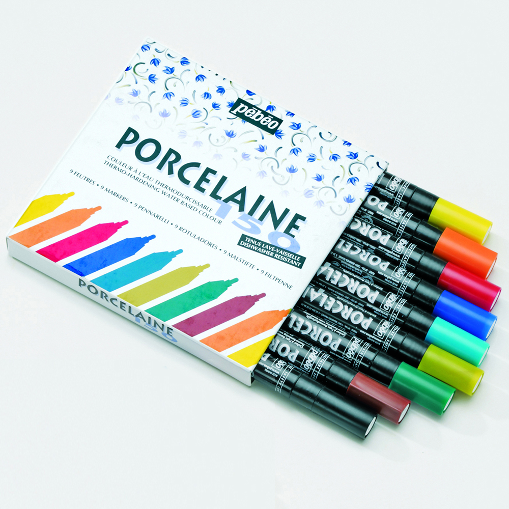 Pebeo Porcelaine 150 – Markers Assortment | Eduspace Supplies