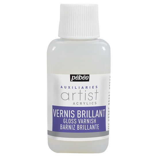 Pebeo Artist Varnish – 250ml Bottle – Gloss | Eduspace Supplies