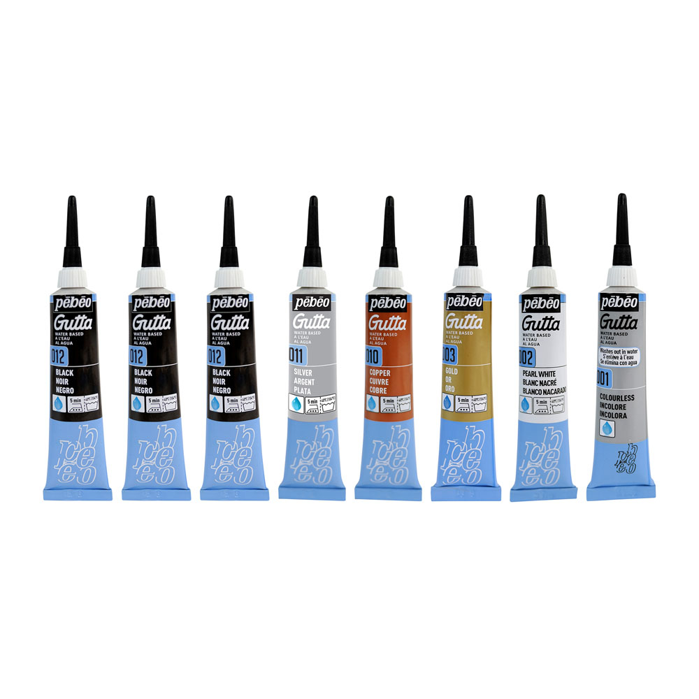 Pebeo Water-Based Gutta Assorted Pack | Eduspace Supplies
