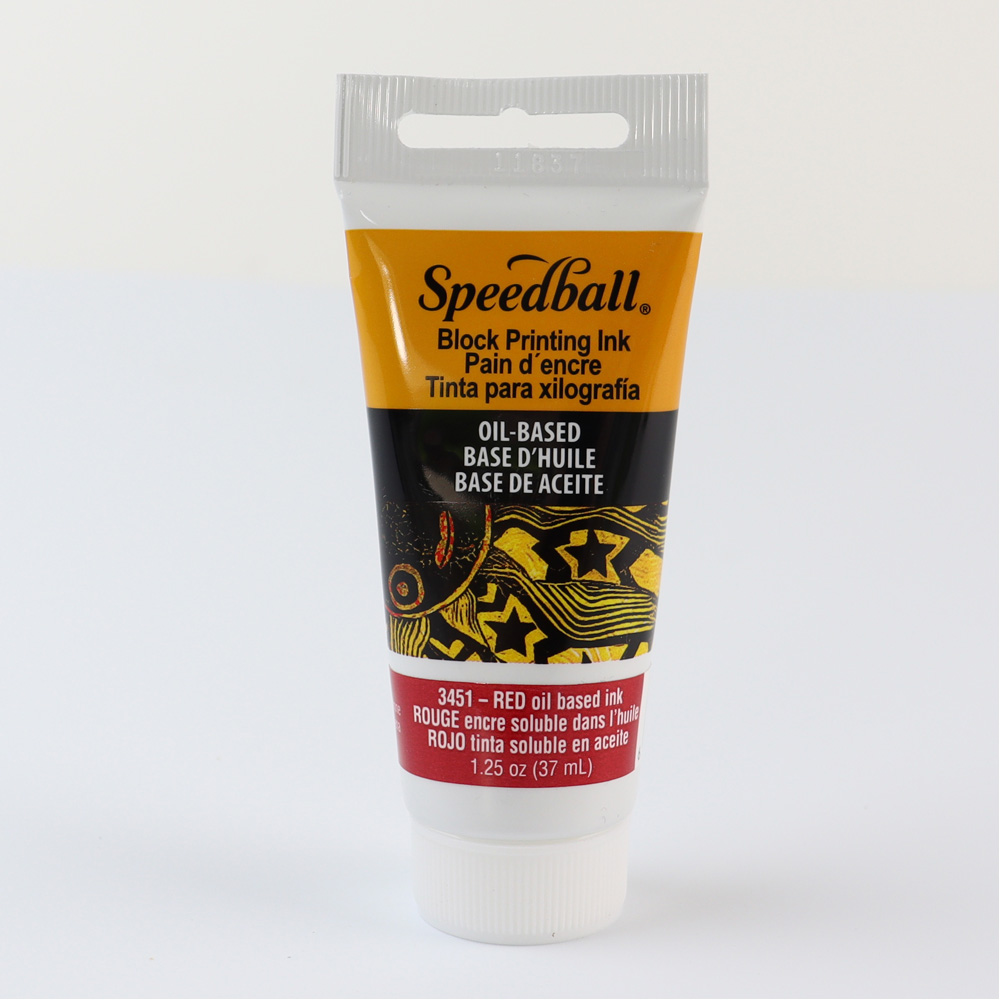 Speedball Oil-based Block Printing Inks – Red | Eduspace Supplies