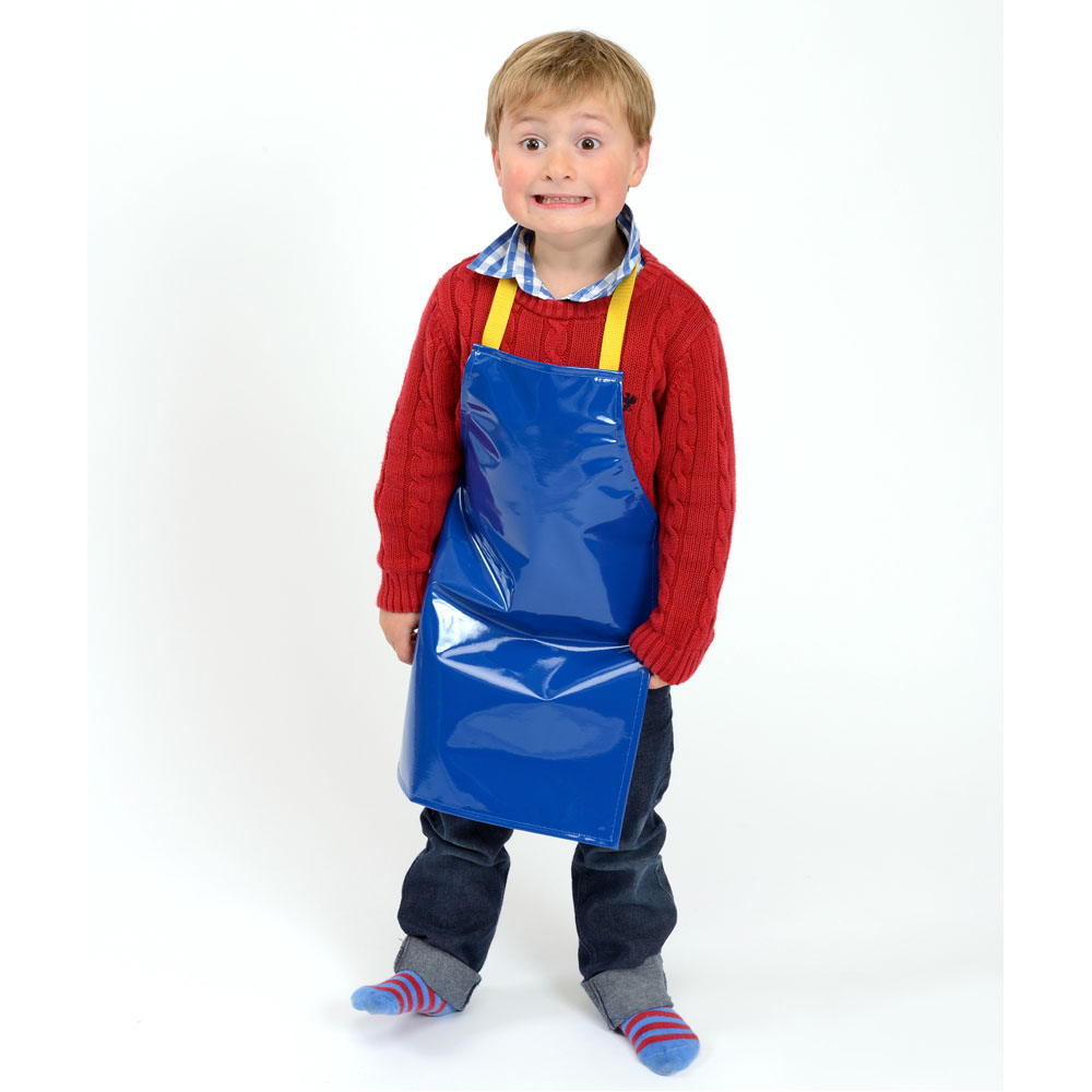 Plain PVC Coated Apron – 3-5 Years | Eduspace Supplies