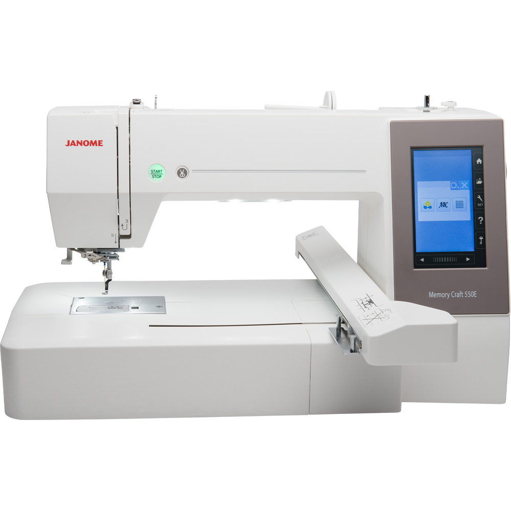 Janome MC550E Embroidery Machine Starter Pack | Eduspace Supplies