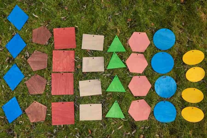 Giant Wooden Shapes (32Pk) | Eduspace Supplies